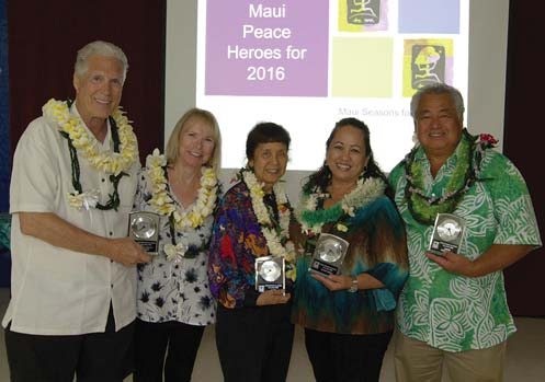 5 ‘Peace Heroes’ recognized | News, Sports, Jobs - Maui News